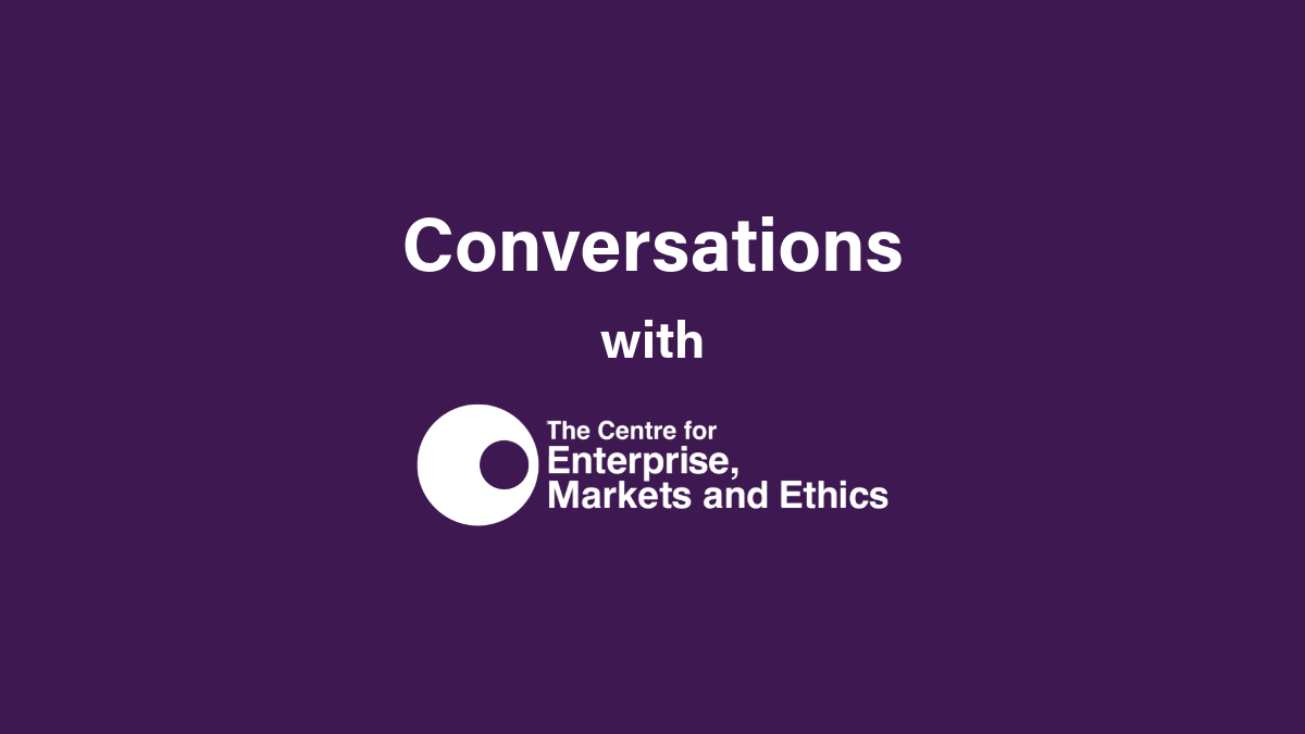 Conversation with Andrew Haldane - Centre for Enterprise Markets and ...